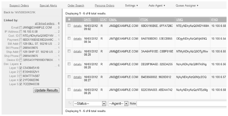 Manage the Link Analysis Gadget